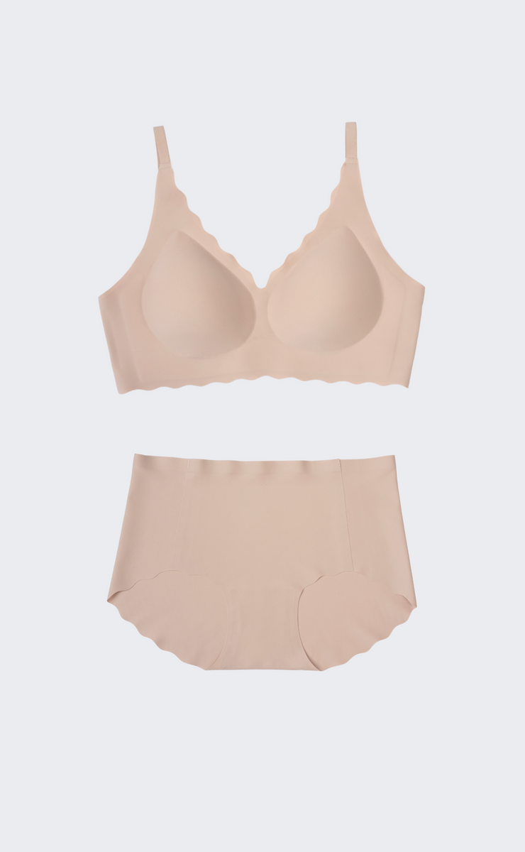 Airy • Seamless Lingerie Set – Celessa Soft Clothing